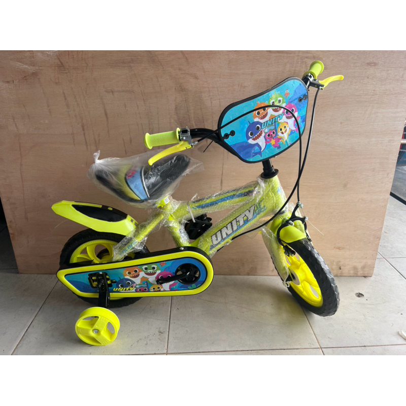 Jual SEPEDA ANAK LAKI-LAKI UKURAN 12 INCH UNITY GOLDEN DENGAN TUTUP ...