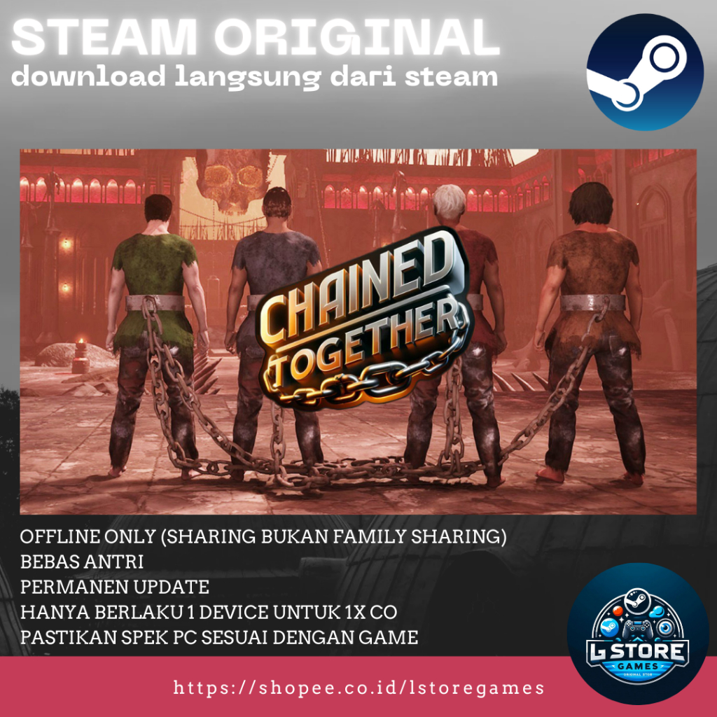 Jual CHAINED TOGETHER GAME PC Sharing Original Offline | Shopee Indonesia