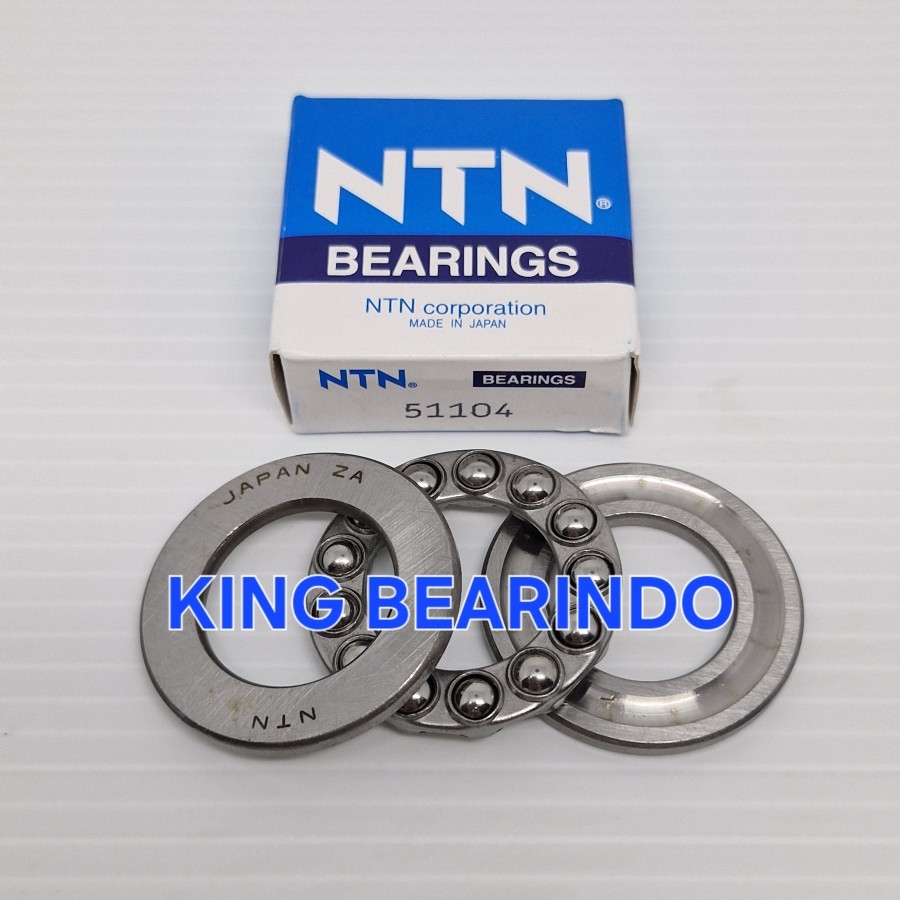 Jual LAHER BEARING 51104 N*N 51104 N*N UK20X35X10MM | Shopee Indonesia