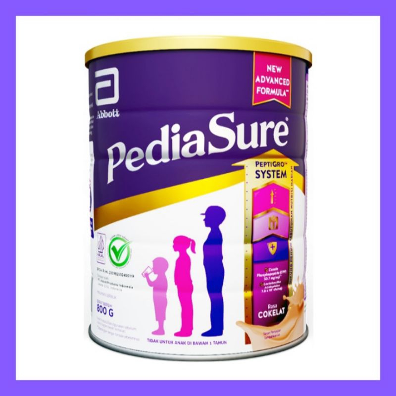Jual PediaSure Triplesure Susu Formula Pertumbuhan Anak Rasa Cokelat 800gr | Shopee Indonesia
