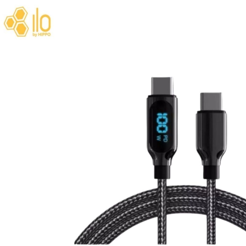 Jual Hippo Elite Ultron 3 Kabel Charger Fast charging USB C to C PD ...