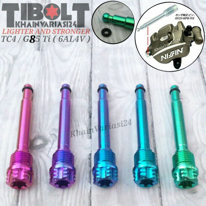 Jual Baut titanium tojosan pin kampas kaliper caliper nissin tokico standar 1p 2p | Shopee Indonesia