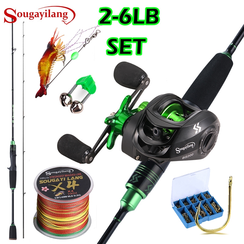 Jual Sougayilang Joran Set UL 2-6LB 180/210cm Carbon Fiber Pancingan ...