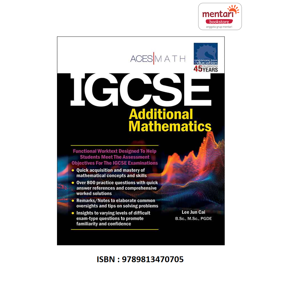 Jual SAP - IGCSE Additional Math | Buku Latihan IGCSE SMP | Shopee Indonesia