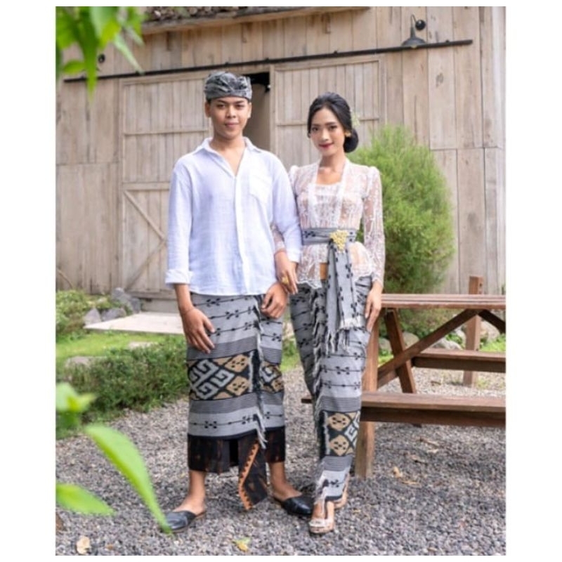 Jual PAKAIAN ADAT BALI COUPLE SET BLANKET//SAPUT DAN UDENG//KAMEN SAJA//SAPUT SAJA//KAMEN DAN ...