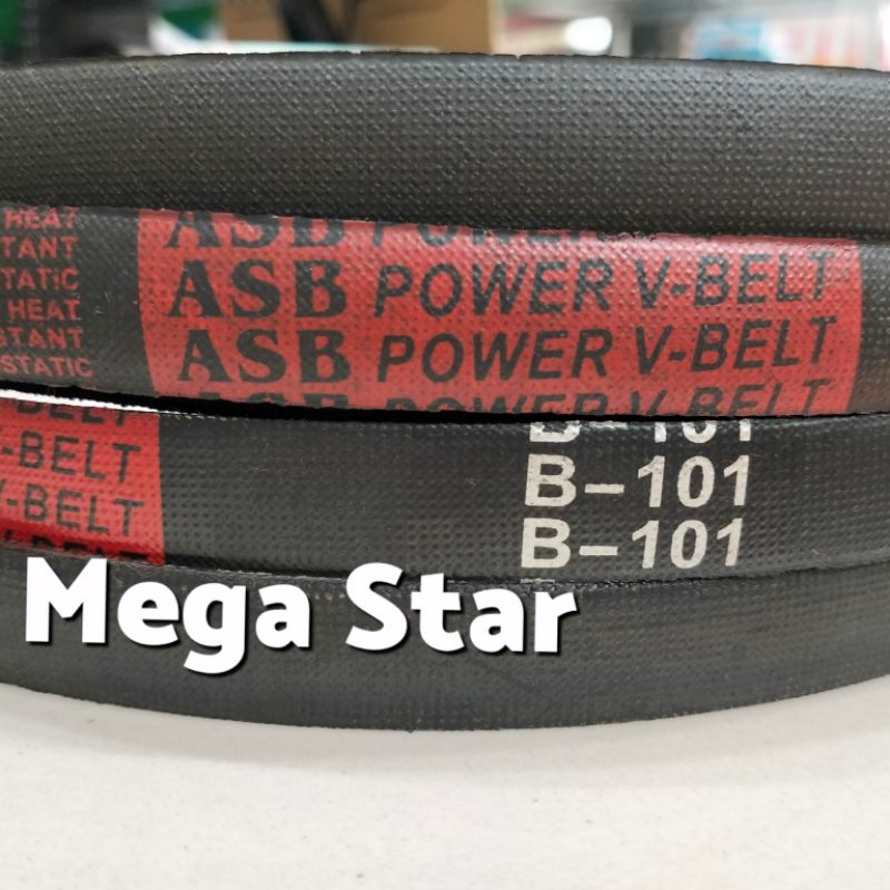 Jual VAN FAN BELT V-BELT B101 B-101 B 101 Merk ASB asli | Shopee Indonesia