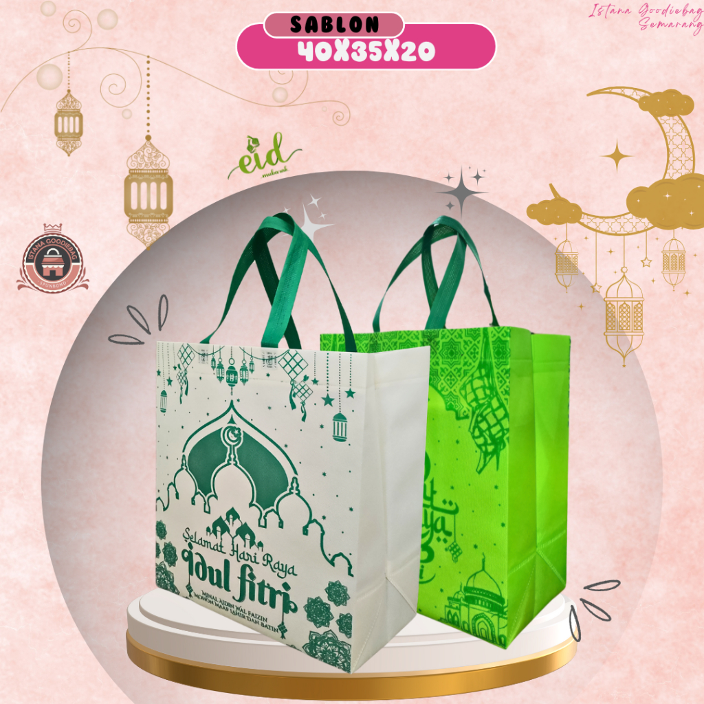 Jual Tas Lebaran Tebal | Tas Parcel Lebaran | Tas Hampers Lebaran Jumbo ...