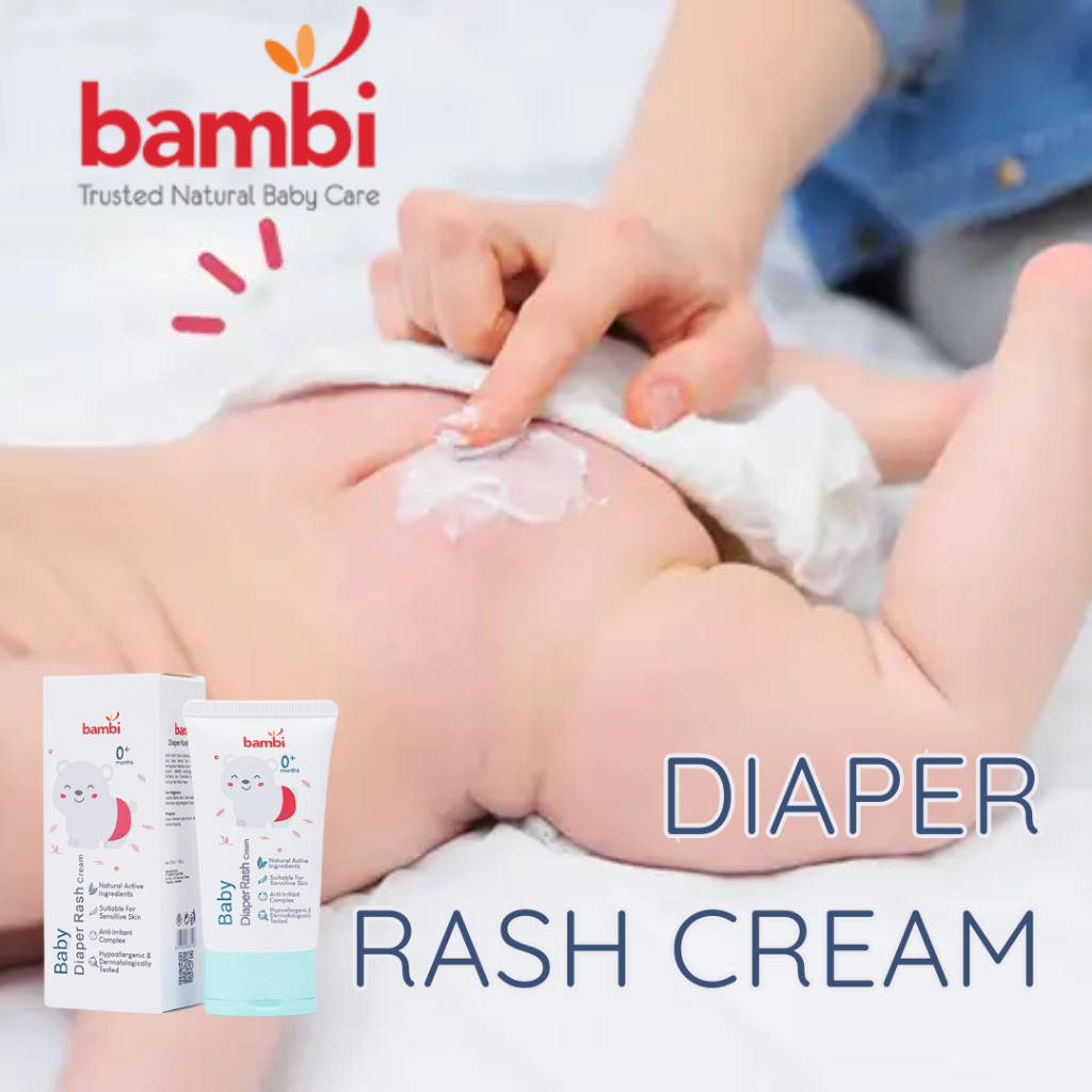 Jual BUNDAALEEFA - BAMBI DIAPER RASH CREAM 50ML | Shopee Indonesia
