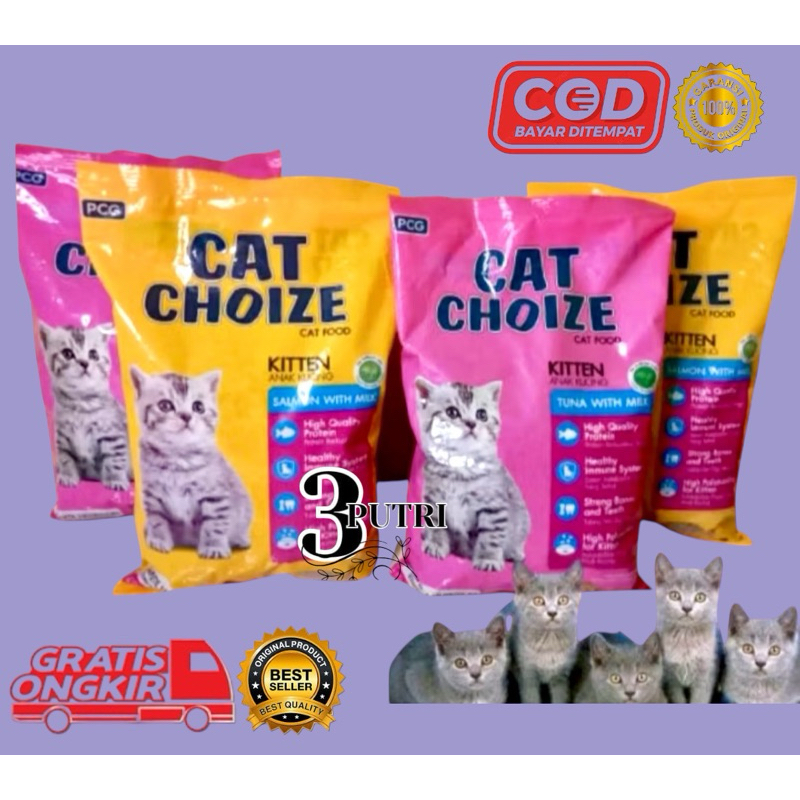 Jual Cat choice kitten kemasan 1 kg | Shopee Indonesia