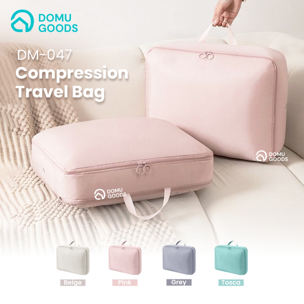 Jual DOMU Compression Travel Bag / Storage Bag Press Single / Tempat ...