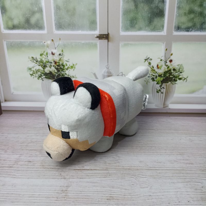 Jual Boneka Minecraft Plush Wolf | Shopee Indonesia