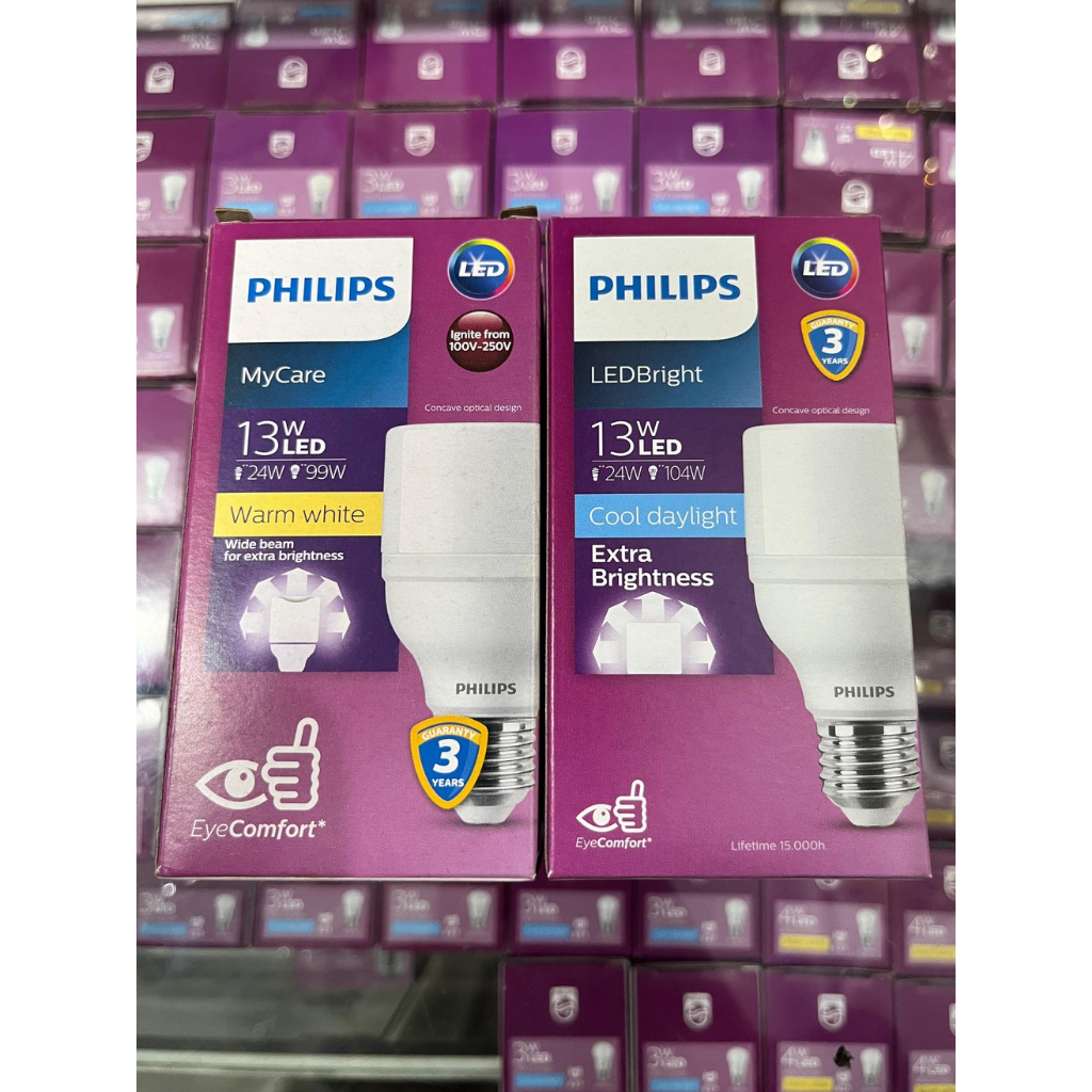 Jual Philips mycare++ 9w, 11w, 13w, 17w, 20w warna putih 6500k dan kuning/ warm white/ kuning ...