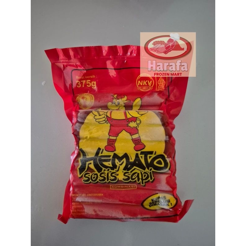 Jual HEMATO SOSIS SAPI 375G | Shopee Indonesia