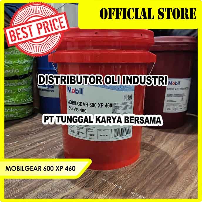 Jual MOBILGEAR 600 XP 460 ( OLI GEAR BOX ISO VG 460 ) | Shopee Indonesia