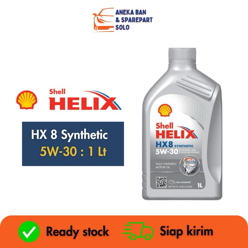 Jual SHELL HELIX HX8 5W-30 Oli Mobil (1 Lt) | Shopee Indonesia