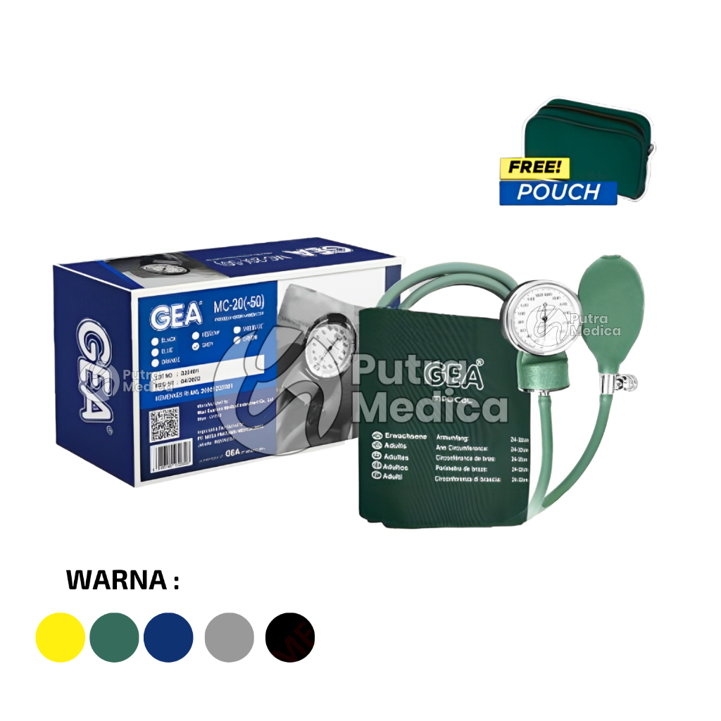 Jual Gea Tensimeter Aneroid Standard MC-20(-50) / Tensi Manual Pengukur ...