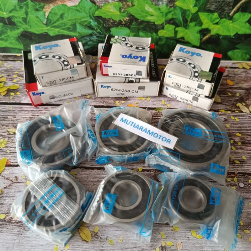 Jual BEARING SET RASIO GEAR BOX VARIO 125 VARIO 150 PCX 125 6201 6202 6301 6302 6204 6205(1 SET ...