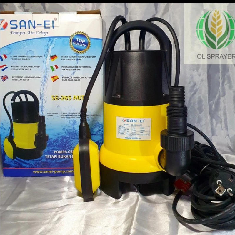 Jual POMPA CELUP AIR BERSIH SAN EI OTOMATIS 265 AUTO | Shopee Indonesia