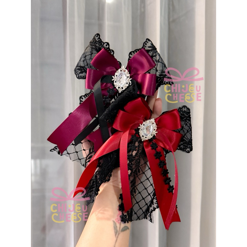 Jual Pita Lightstick Gothic Satin Ver. in Maroon and Burgundy color ...