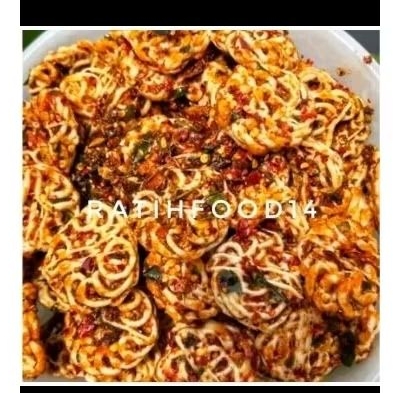 Jual krupuk rafael 1kg / kerupuk rafael pedas daun jeruk 1 kg/ krupuk ...