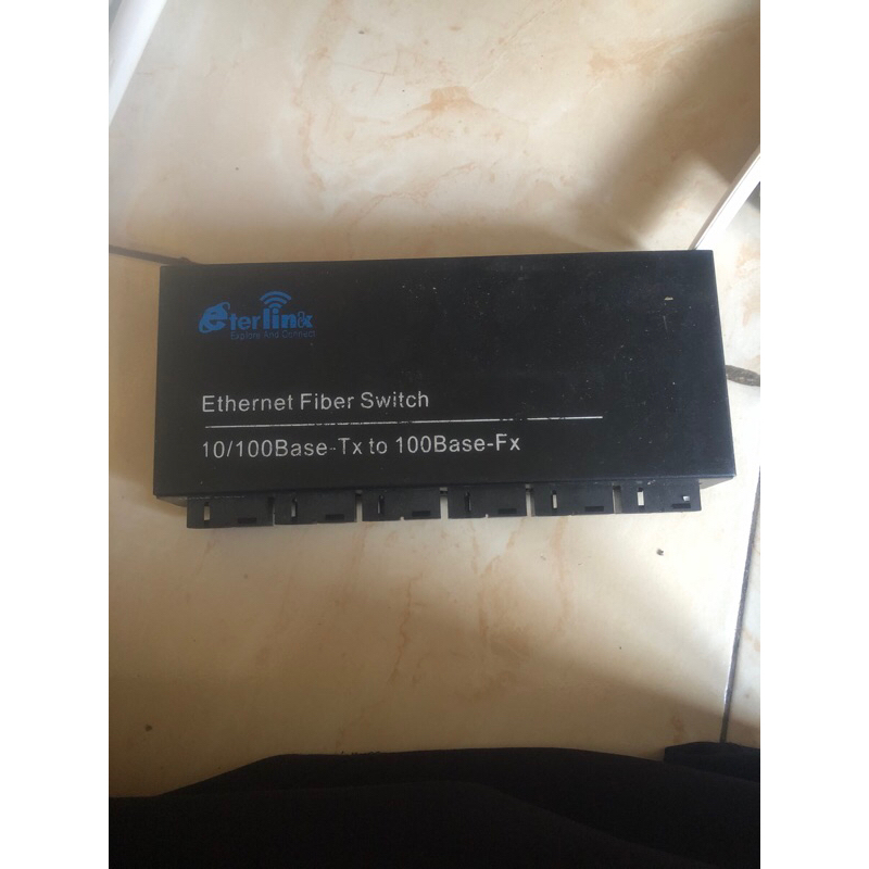 Jual htb 6fo 2 lan ex migrasi plus adaptor bawaan | Shopee Indonesia