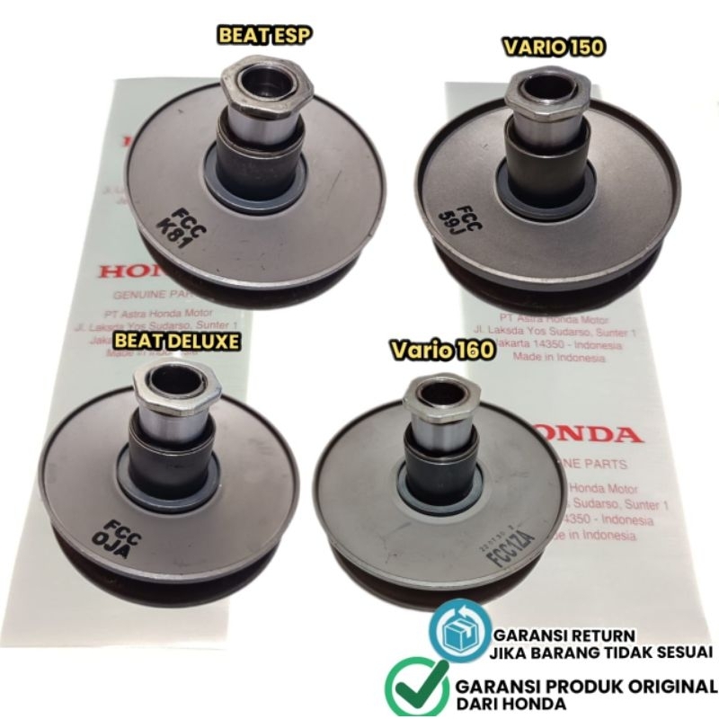 Jual pully puli honda vario 150 vario 160 beat esp beat deluxe | Shopee ...