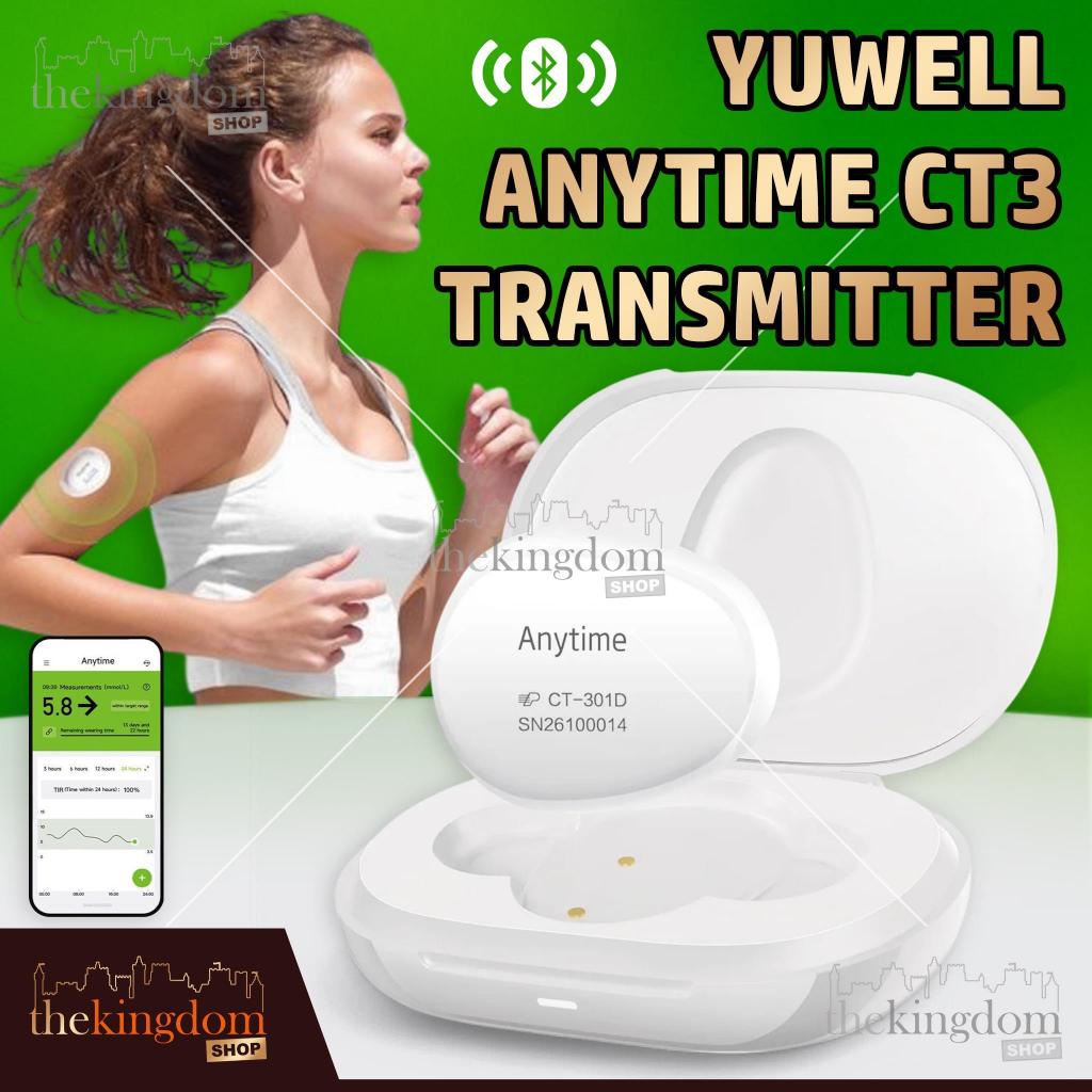 Jual Yuwell Anytime CT3 Transmitter Continuous Glucose Monitoring System Alat Cek Gula Darah CGM ...