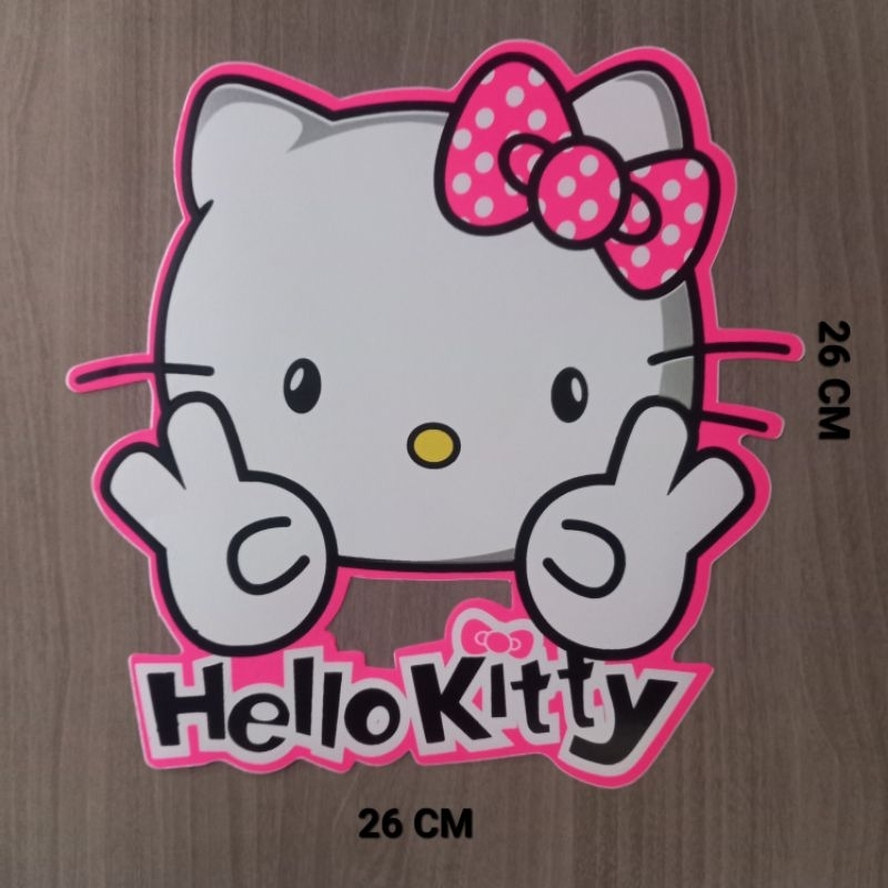 Jual STIKER HELLO KITTY VINYL UKURAN BESAR | Shopee Indonesia