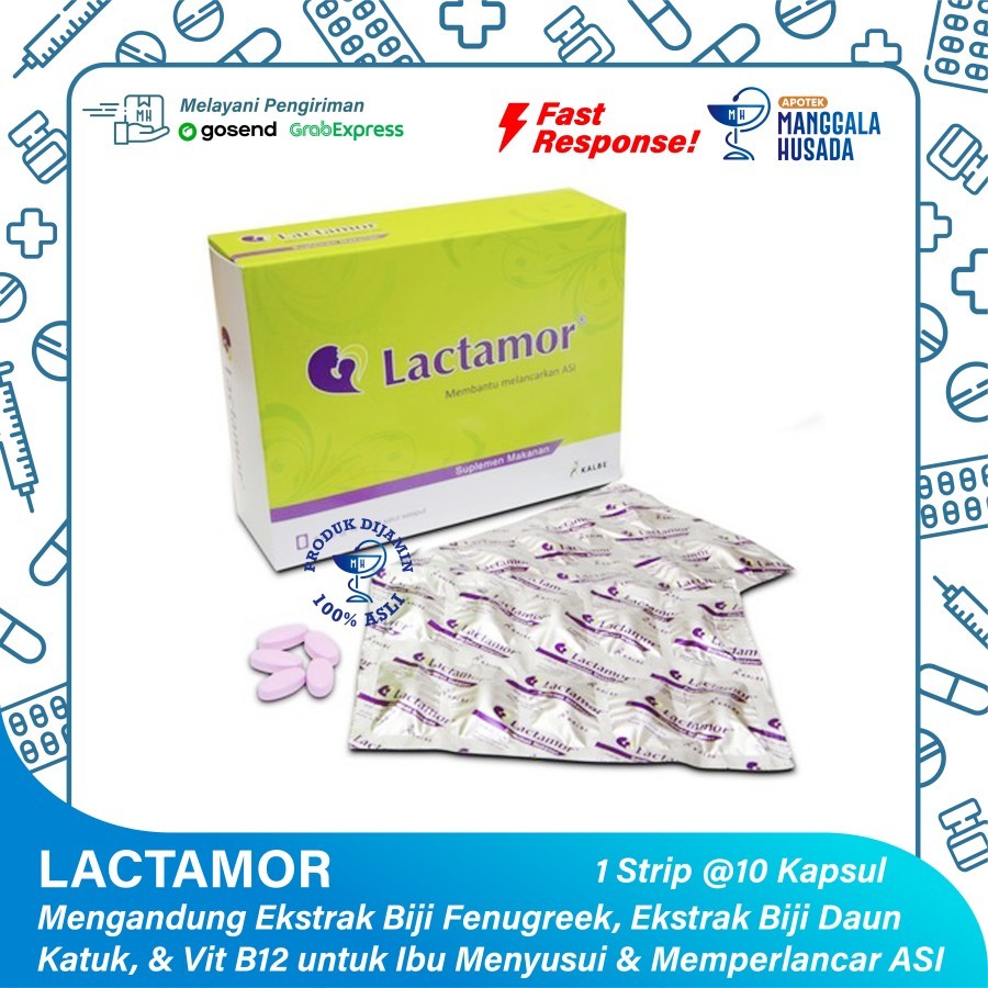 Jual LACTAMOR STRIP @ 10 TABLET | Shopee Indonesia