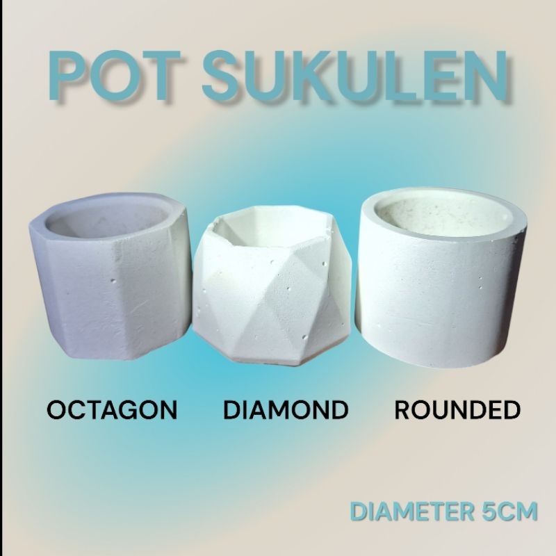 Jual Pot Sukulen Mini / Wadah Lilin Aroma Terapi 5cm | Shopee Indonesia