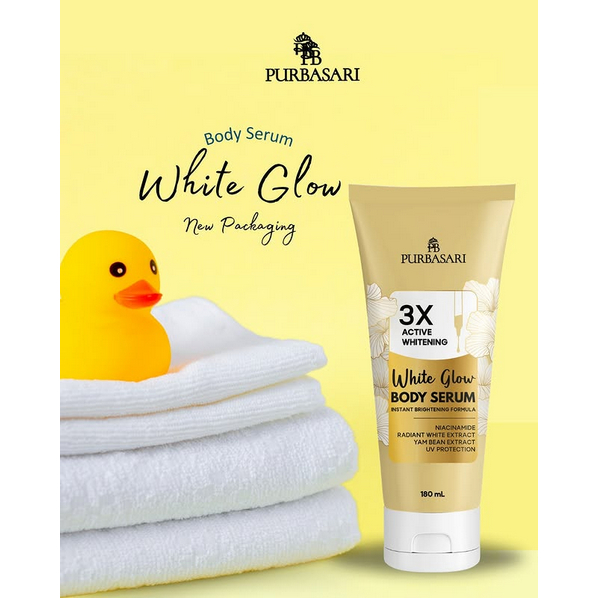 Jual PURBASARI White Glow Body Serum 3X Active Whitening Body Lotion ...