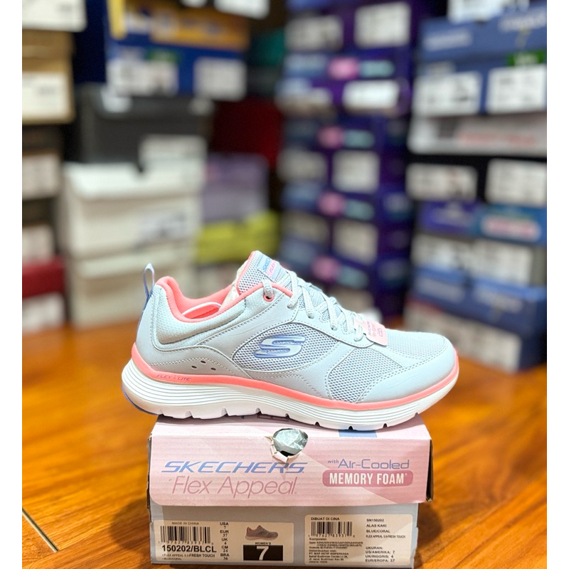 Jual SKECHERS FLEX APPEAL 5.0 150202/BLCL SIZE 37 | Shopee Indonesia