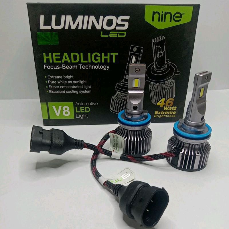 Jual LAMPU LED MOBIL HEADLAMP FOGLAMP H7 H11 HB3 HB4 V8 V9 9NINE ...