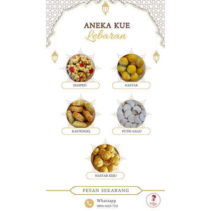Jual Kuker Enak/Kue kering Nastar/Kastengel paket isi 3 | Shopee Indonesia