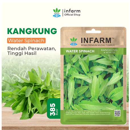 Jual INFARM - Benih Bibit Biji Super Sayur Kangkung - Water Spinach ...