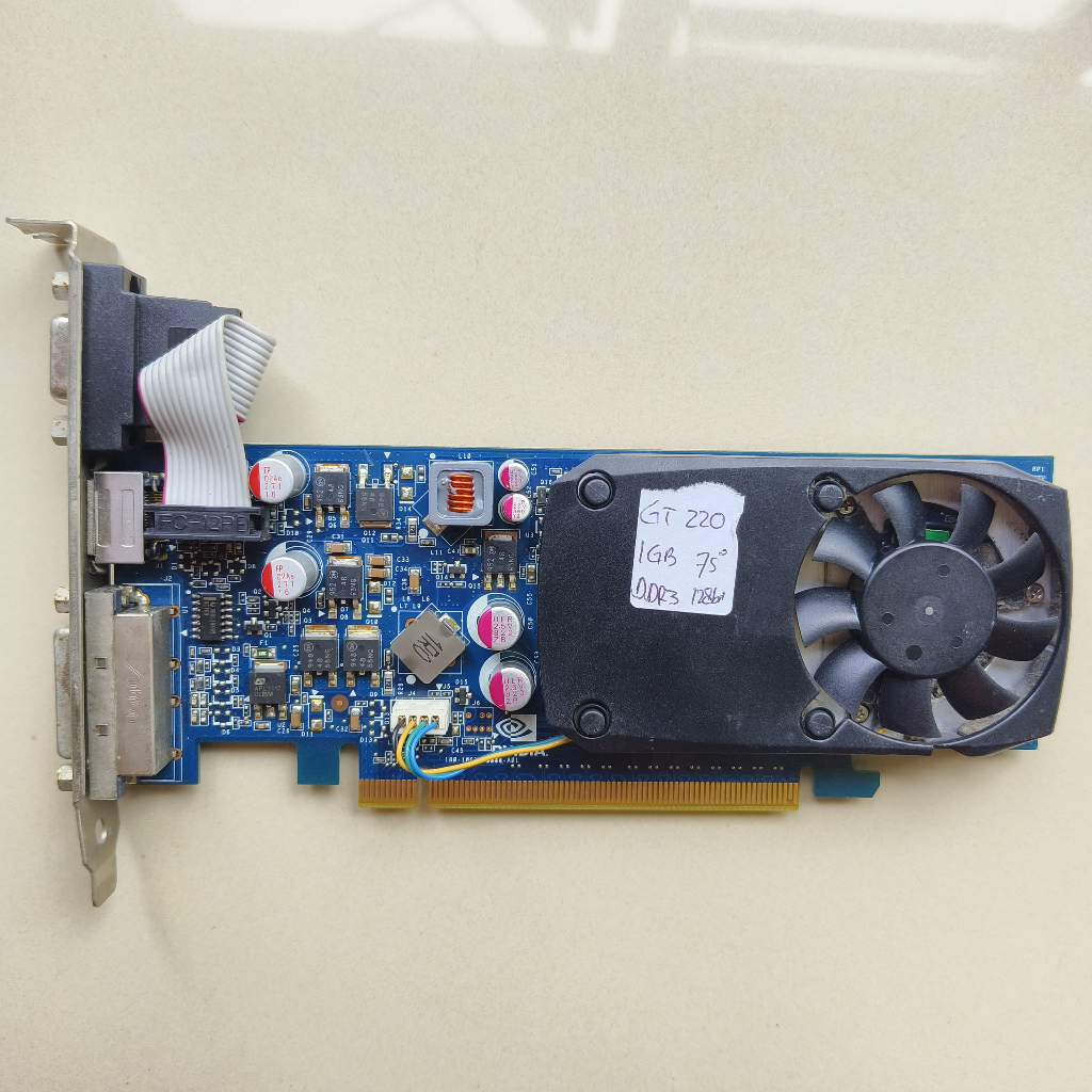 Jual VGA NVIDIA GT 220 1GB 128BIT DDR3 | Shopee Indonesia