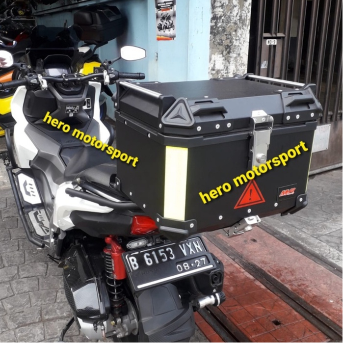 Jual Box MHR Aluminium Alloy 45 Liter Top Box Universal Original MHR ...