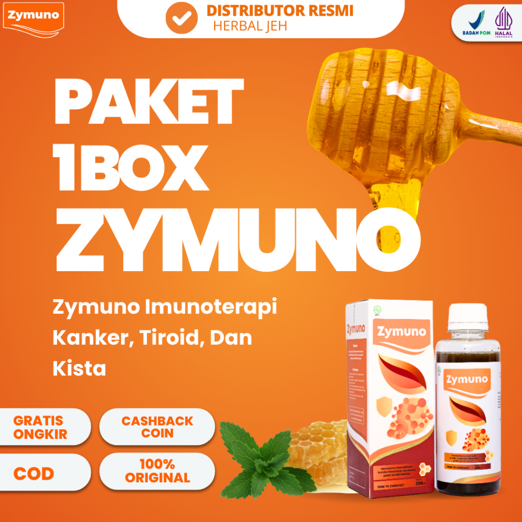 Jual ZYMUNO ORIGINAL 100% - MADU HERBAL ASLI IMUNOTERAPI KANKER ...