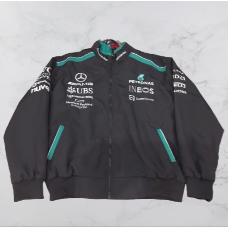 Jual Jaket Mercedes AMG Petronas F1 Team - Nascar Racing - Vintage ...