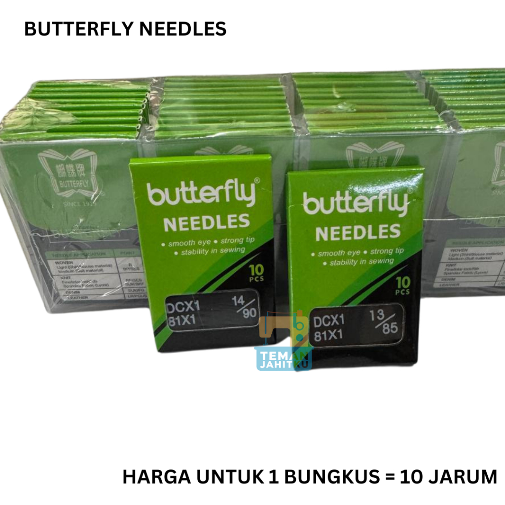 Jual Jarum DCX1 Mesin Jahit Obras Industri / Industrial & Tradisional ...