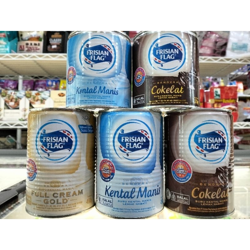 Jual Frisian Flag Can Condensed Milk Kaleng Susu Kental Manis Lokal ...