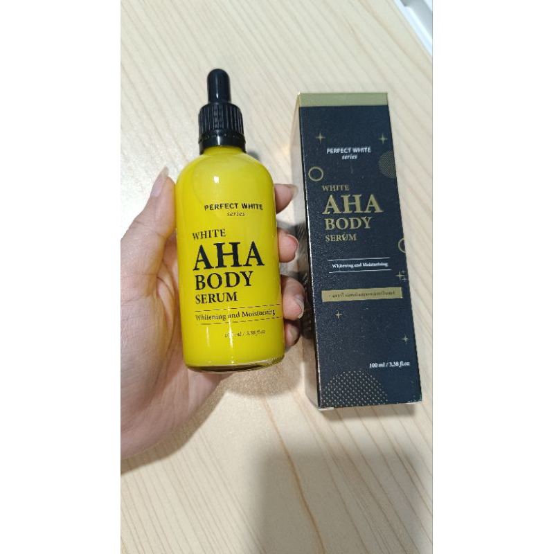 Jual PERFECT WHITE AHA BODY SERUM 100ml | Shopee Indonesia