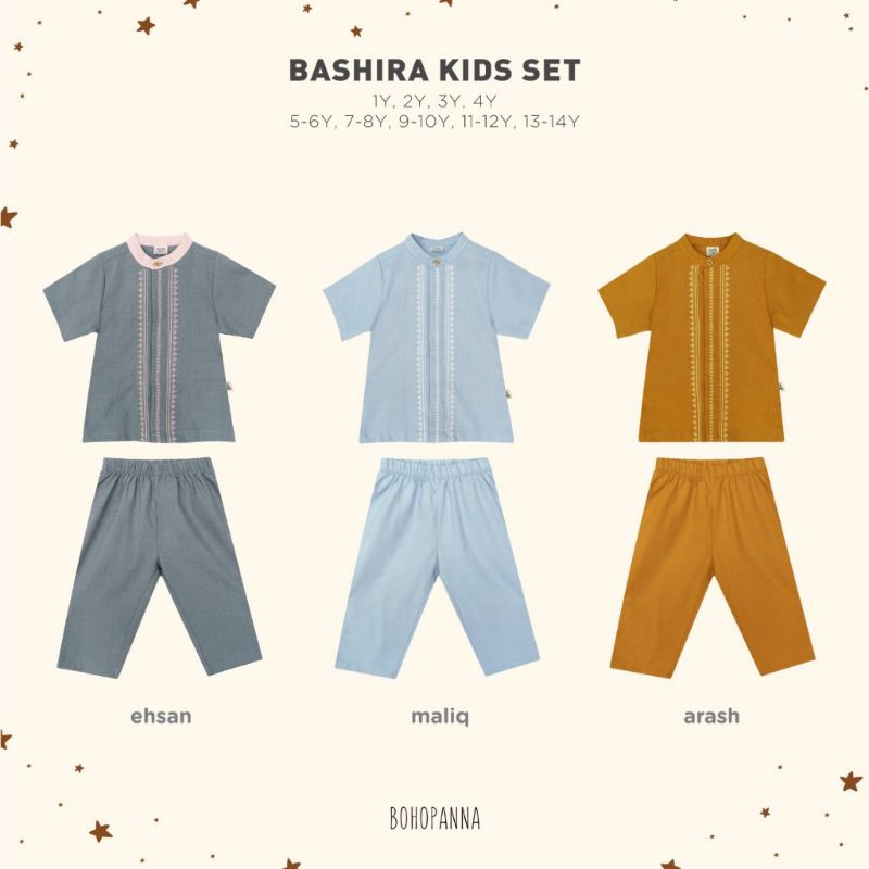 Jual Bohopanna Raya Collection Bashira Kids Set | Shopee Indonesia