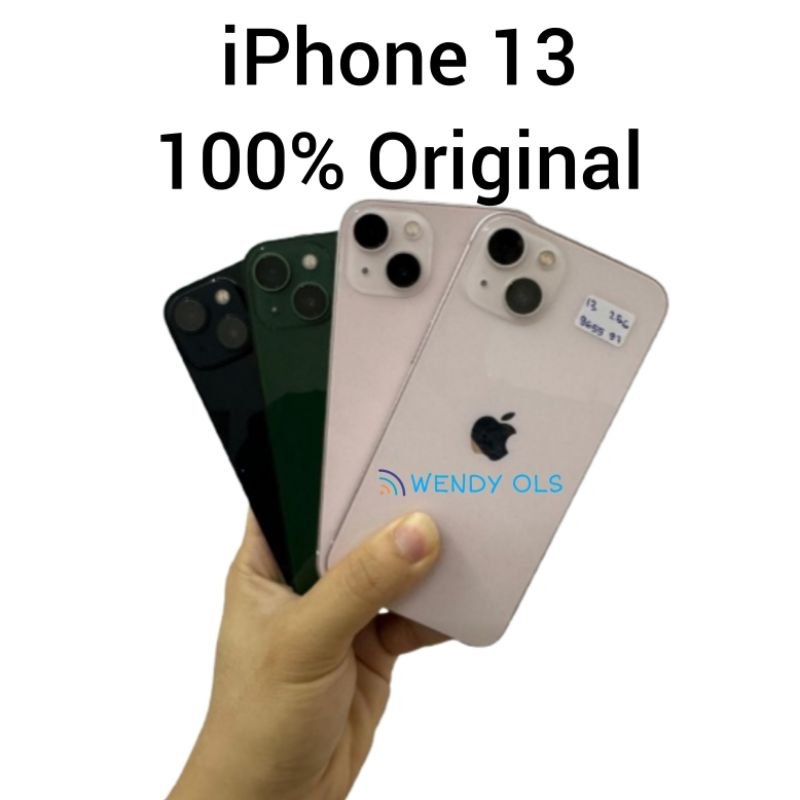 Jual iPhone 13 5G 128GB 256GB 512GB Original Second/Seken/Bekas Mulus | Shopee Indonesia