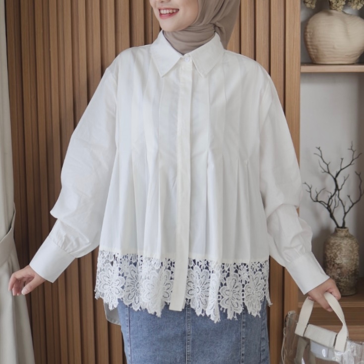 Jual Agatha Rempel Blouse Embroidery | Shopee Indonesia