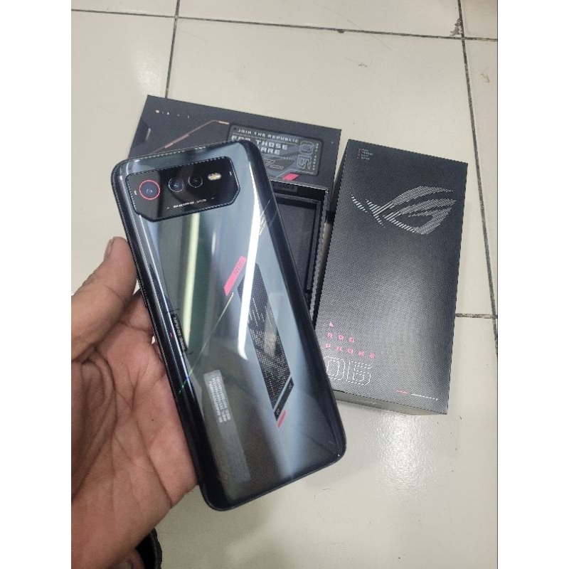 Jual asus rog 6 ram 8/256 mulus fulset gahar | Shopee Indonesia