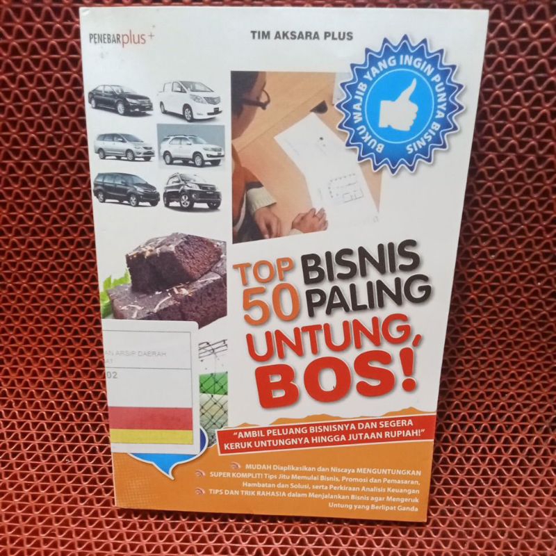 Jual BUKU TOP 50 BISNIS PALING UNTUNG BOS ! | Shopee Indonesia