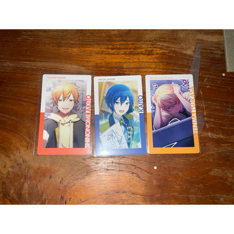 Jual Project Sekai ePick untrained Akito Shinonome Tsukasa Tenma Kaito | Shopee Indonesia