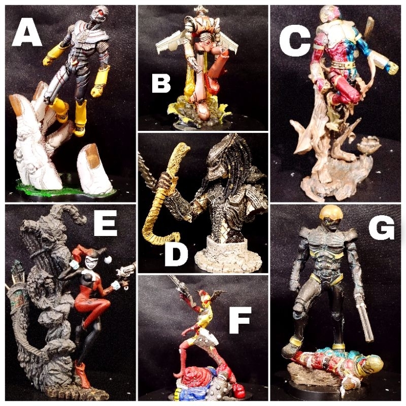 Jual SIC Figure Statue Kikaider Hakaider Joker Akumaizer Alien Predator ...