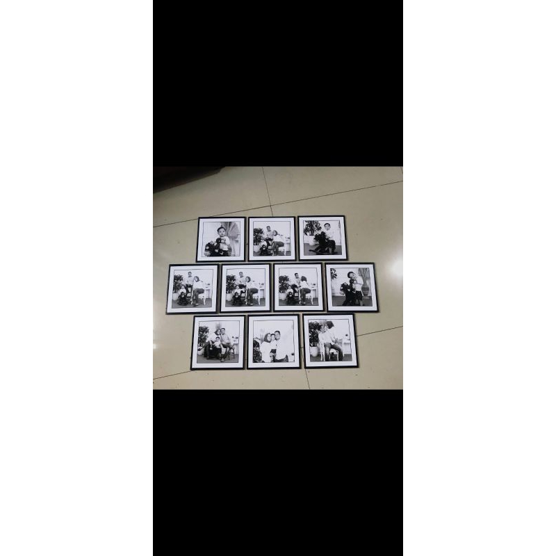 Jual cetak Poto UK 8r isi 5 Lis hitam | Shopee Indonesia